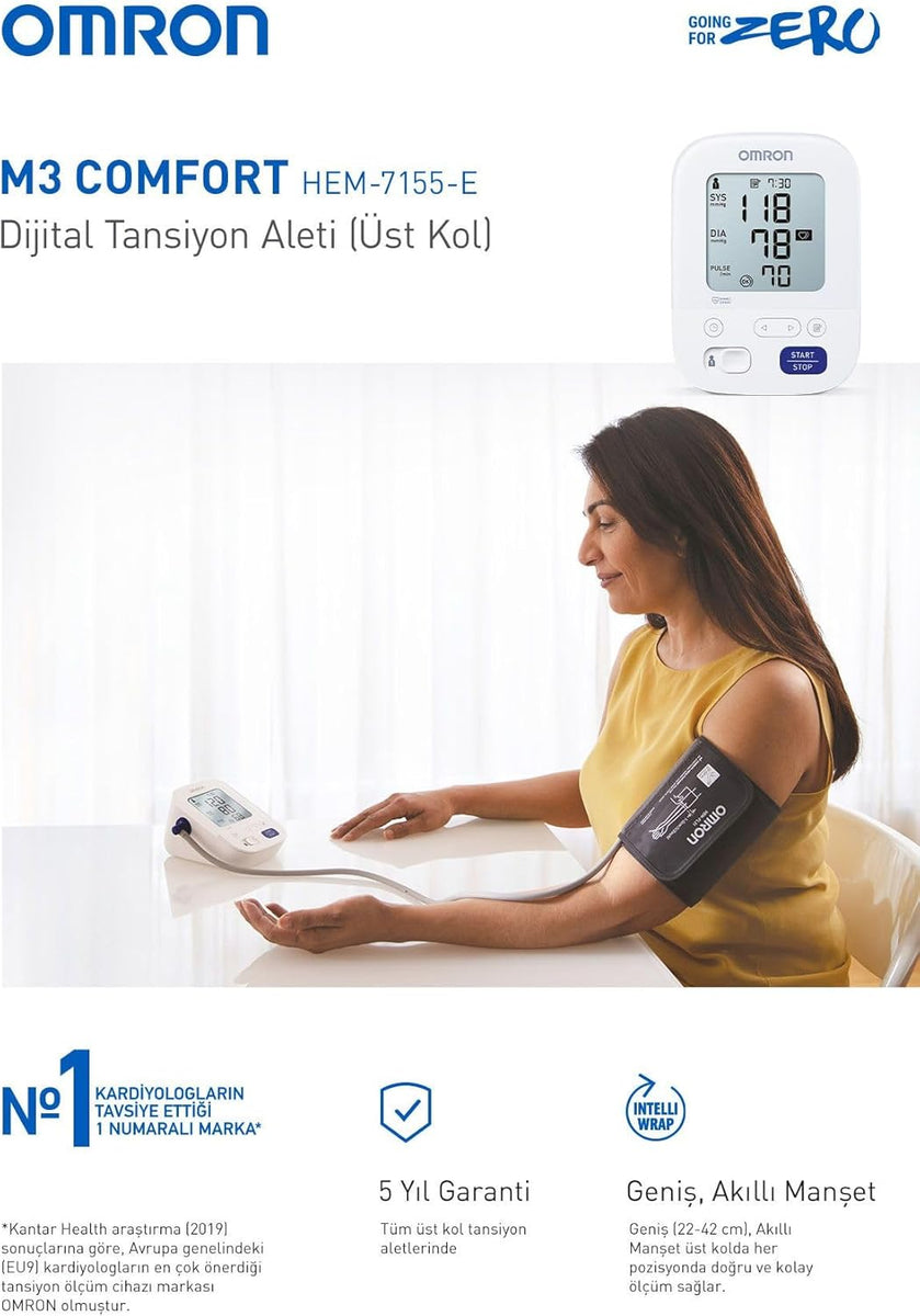 OMRON M3 Automatic Blood Pressure – My Store